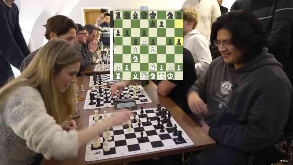 He won the first game and thought it was over