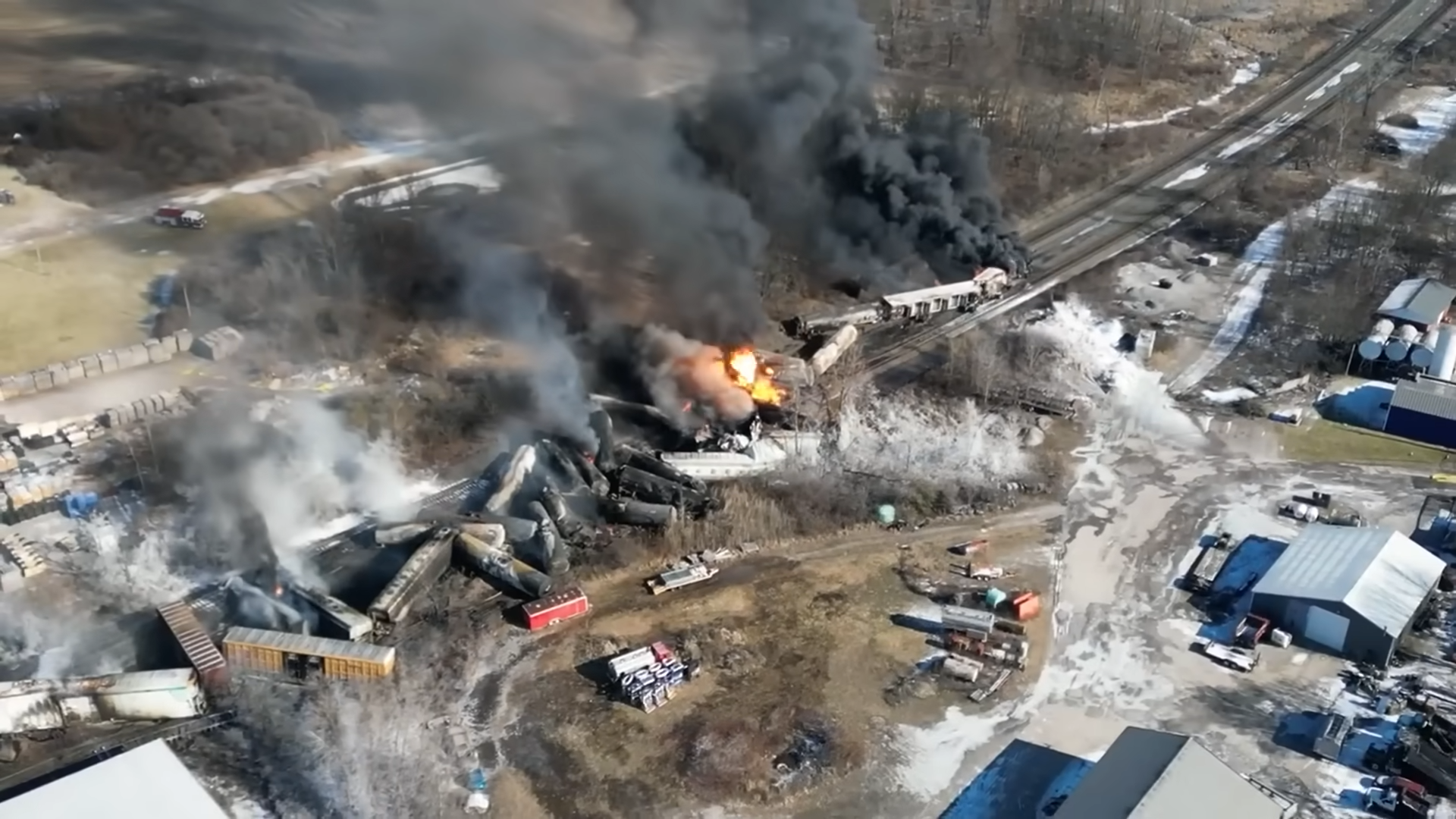 East Palestine derailment – the fireball that shook Ohio