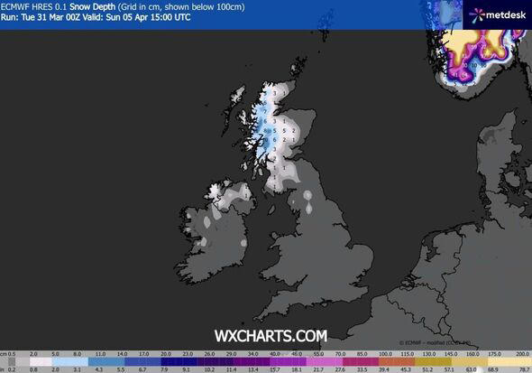Easter weekend weather maps show huge snow bomb hitting UK - cities buried