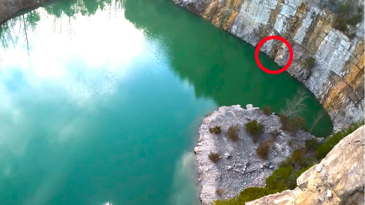 He went into the cave by the interstate and immediately regretted it