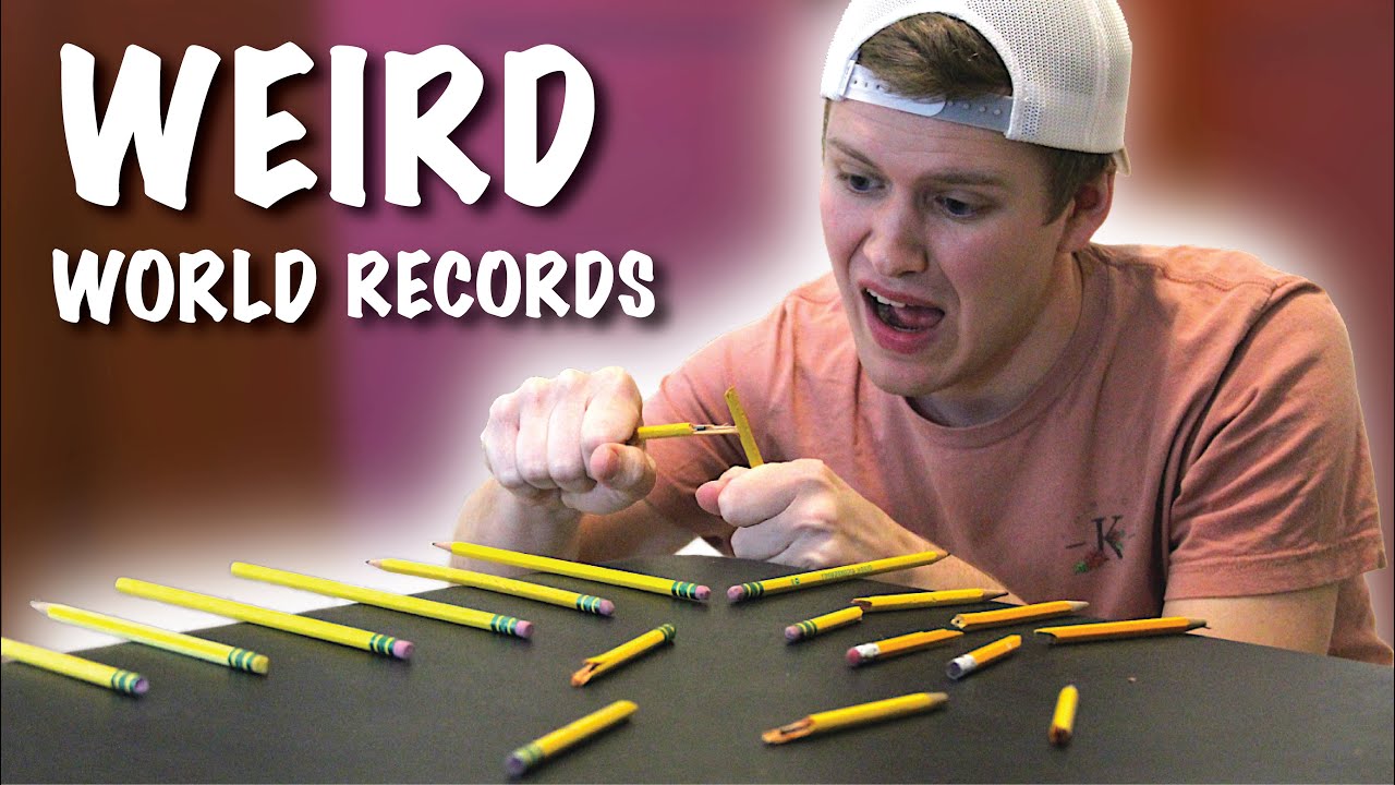 Breaking 10 weird world records in 1 day
