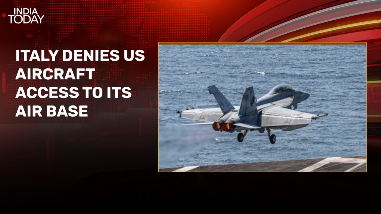 Italy denies US aircraft permission to use Sicily air base for West ...