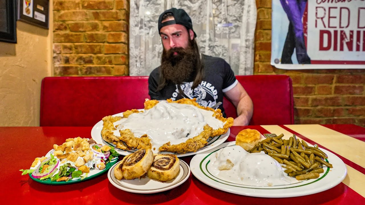 The best food challenge I’ve ever attempted | Kendall’s chicken fry ...
