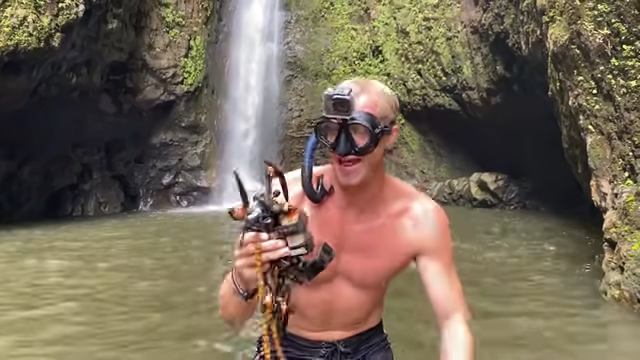 We found a $1000 drone in 5 feet of water then watched the crash