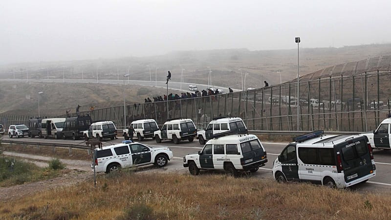 Spanish police uncover high-tech drug tunnel beneath Ceuta border