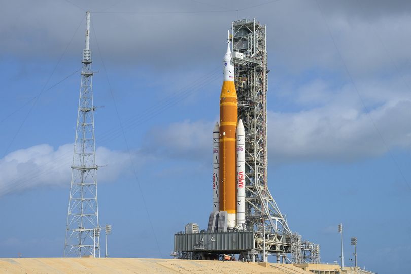Artemis II countdown clock as mission to moon gets ready to launch