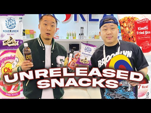 Fung Brothers review new Korean snacks currently unreleased in America