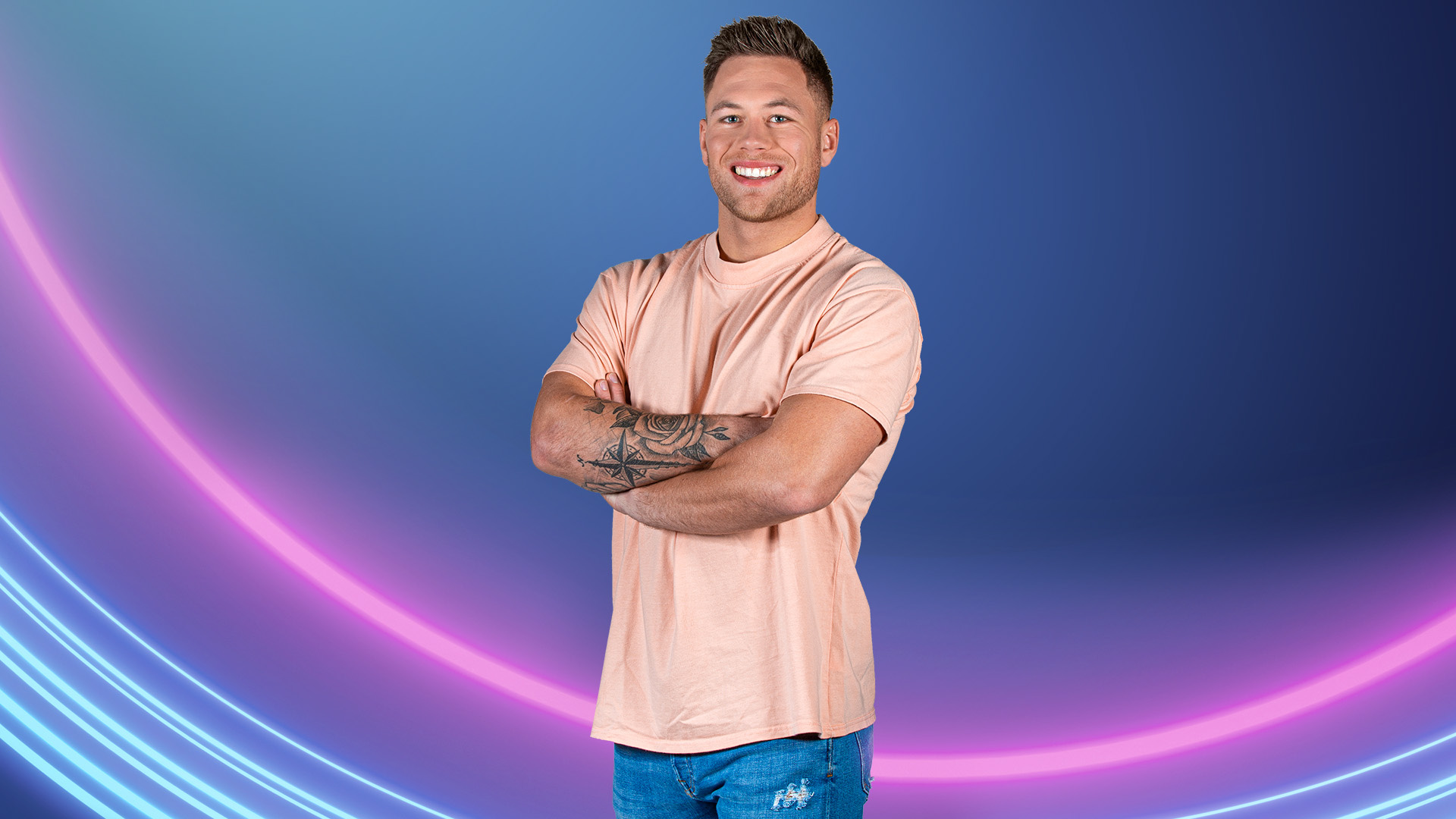 Danny Volker uit Big Brother heeft wat te vieren
