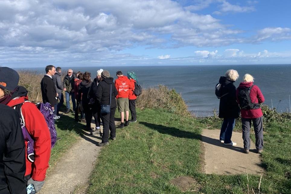Wainwright Society joins St Bees to Robin Hood's Bay Coast to Coast ...