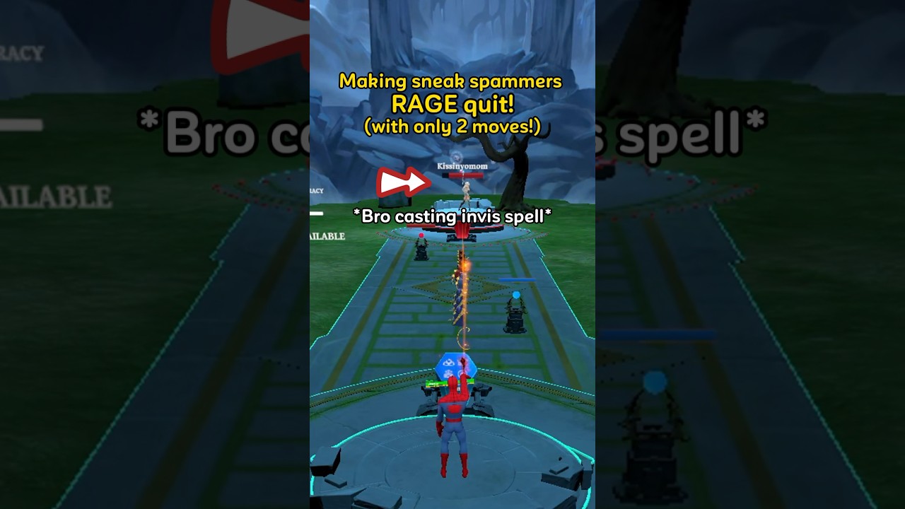 How to make stealth spammers rage quit | Spider-Man anti-stealth strategy