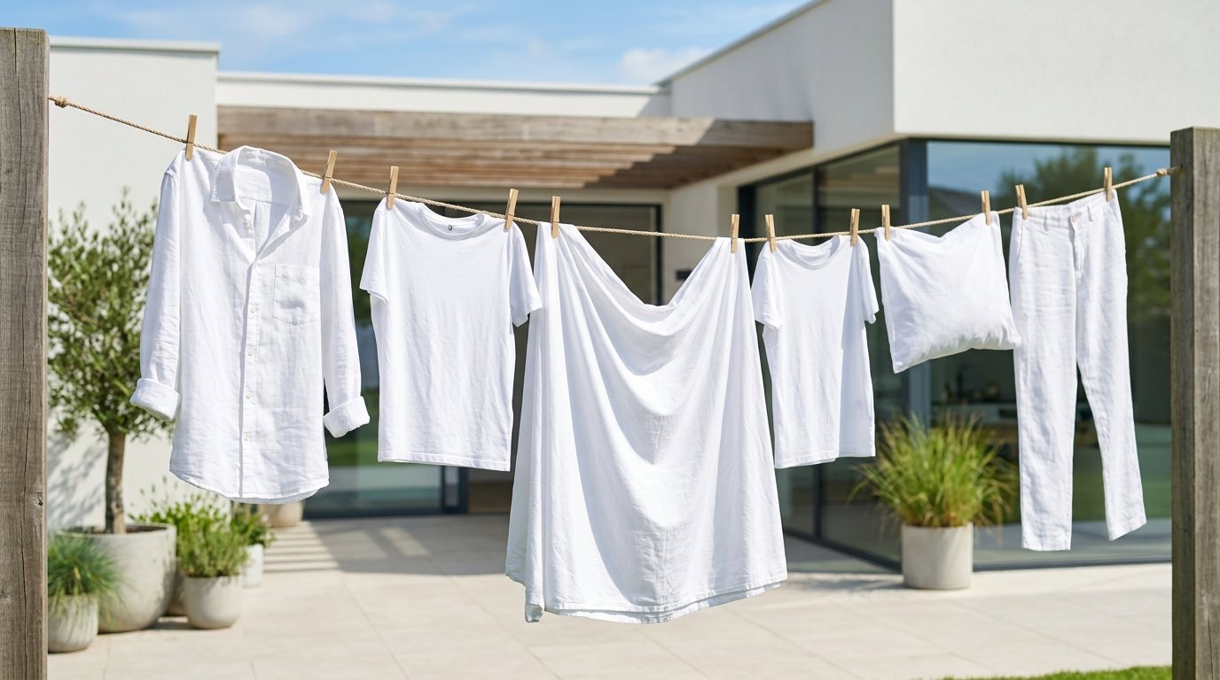 Simple home tricks to make your white clothes look brand new again