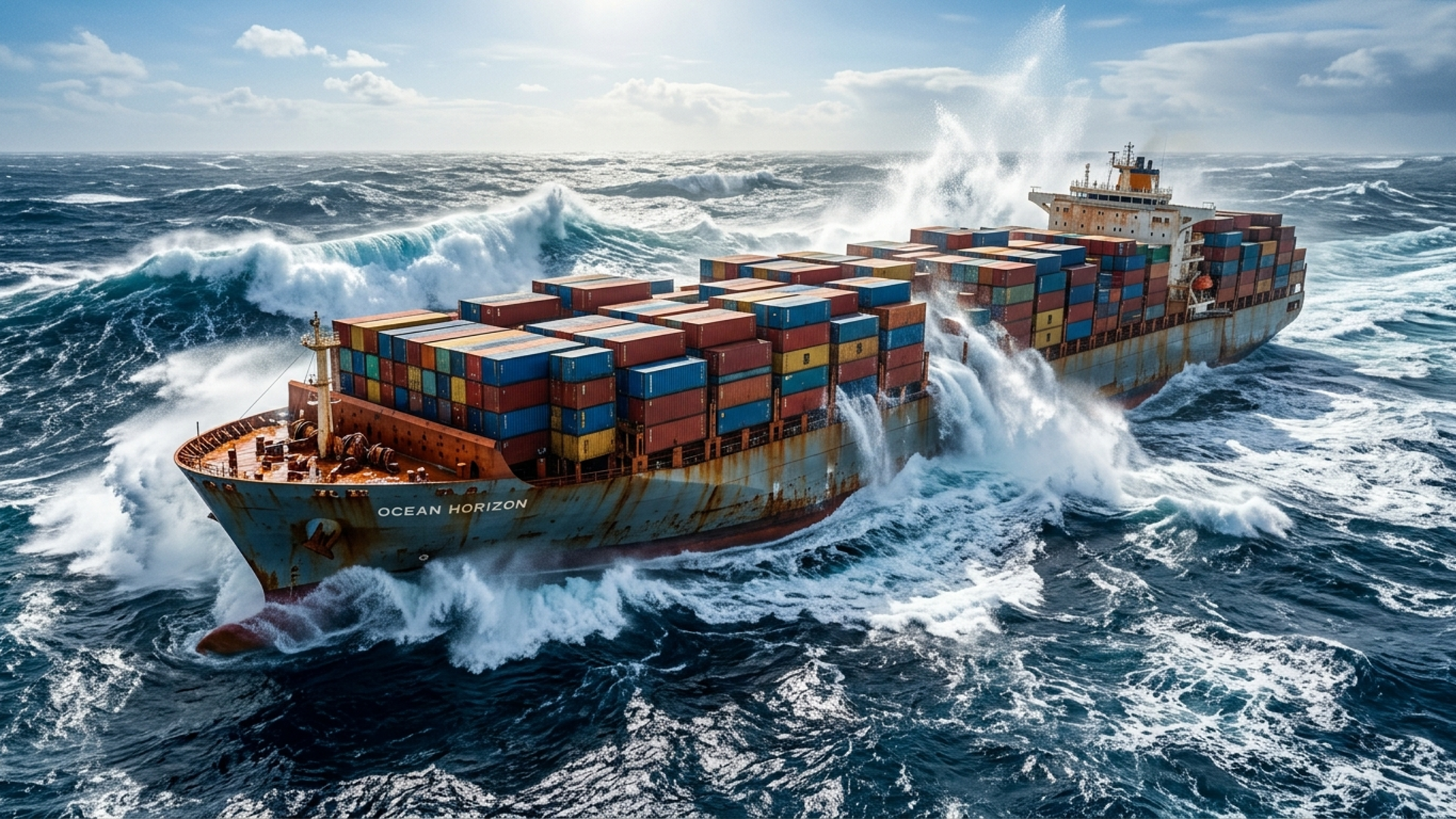 How ships are loaded to prevent them snapping in half, the science of ...