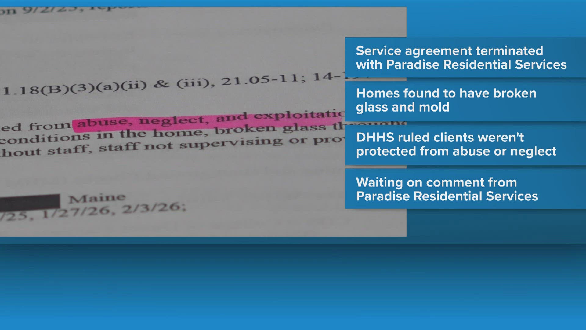 State of Maine drops autism care provider’s contract after alleged ...