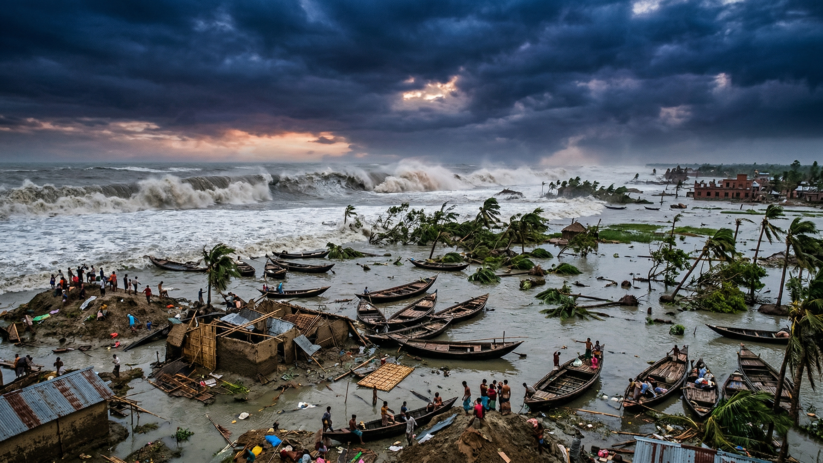 The deadliest storm in human history hit at night - then entire ...