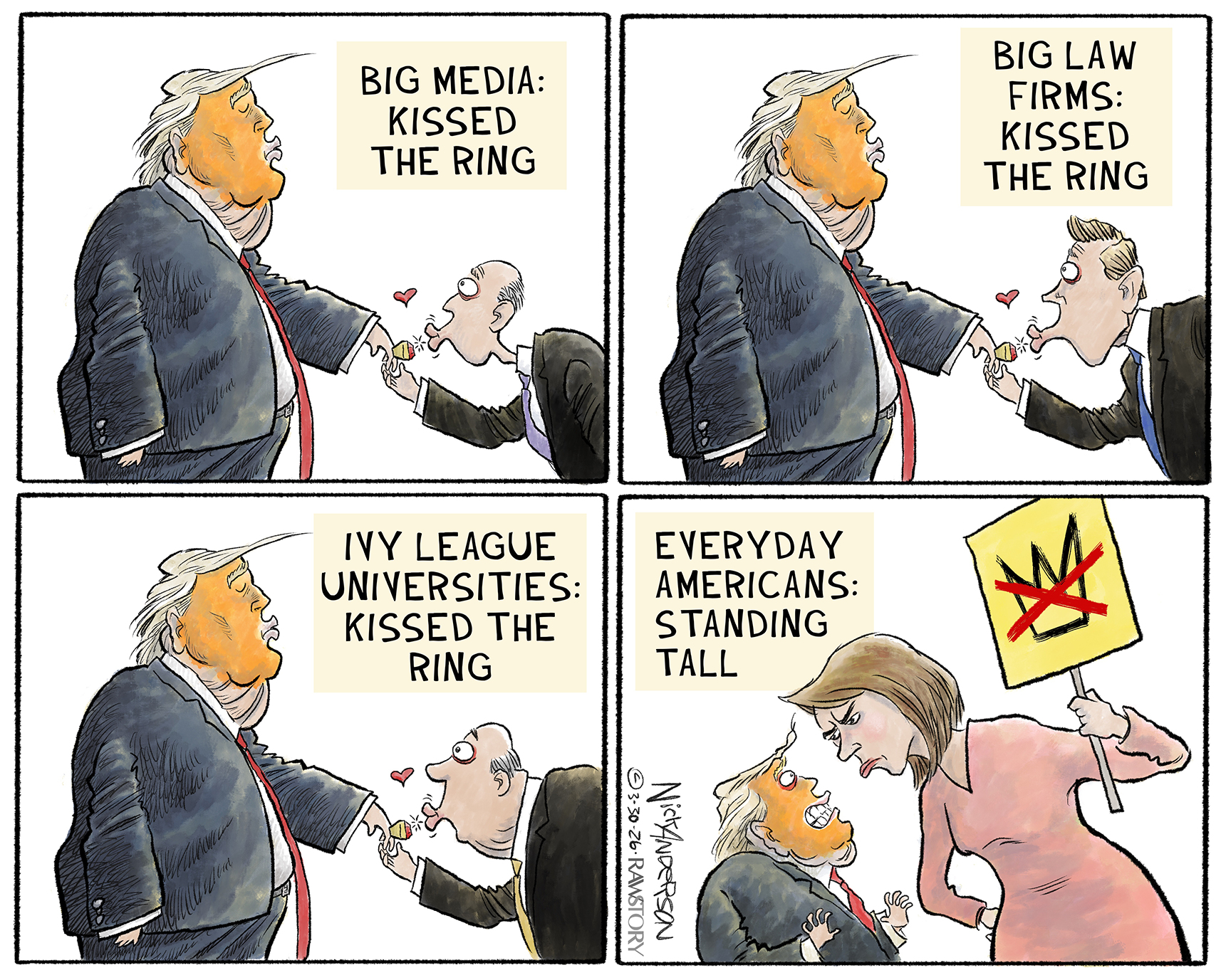 Opinion: The latest political cartoons
