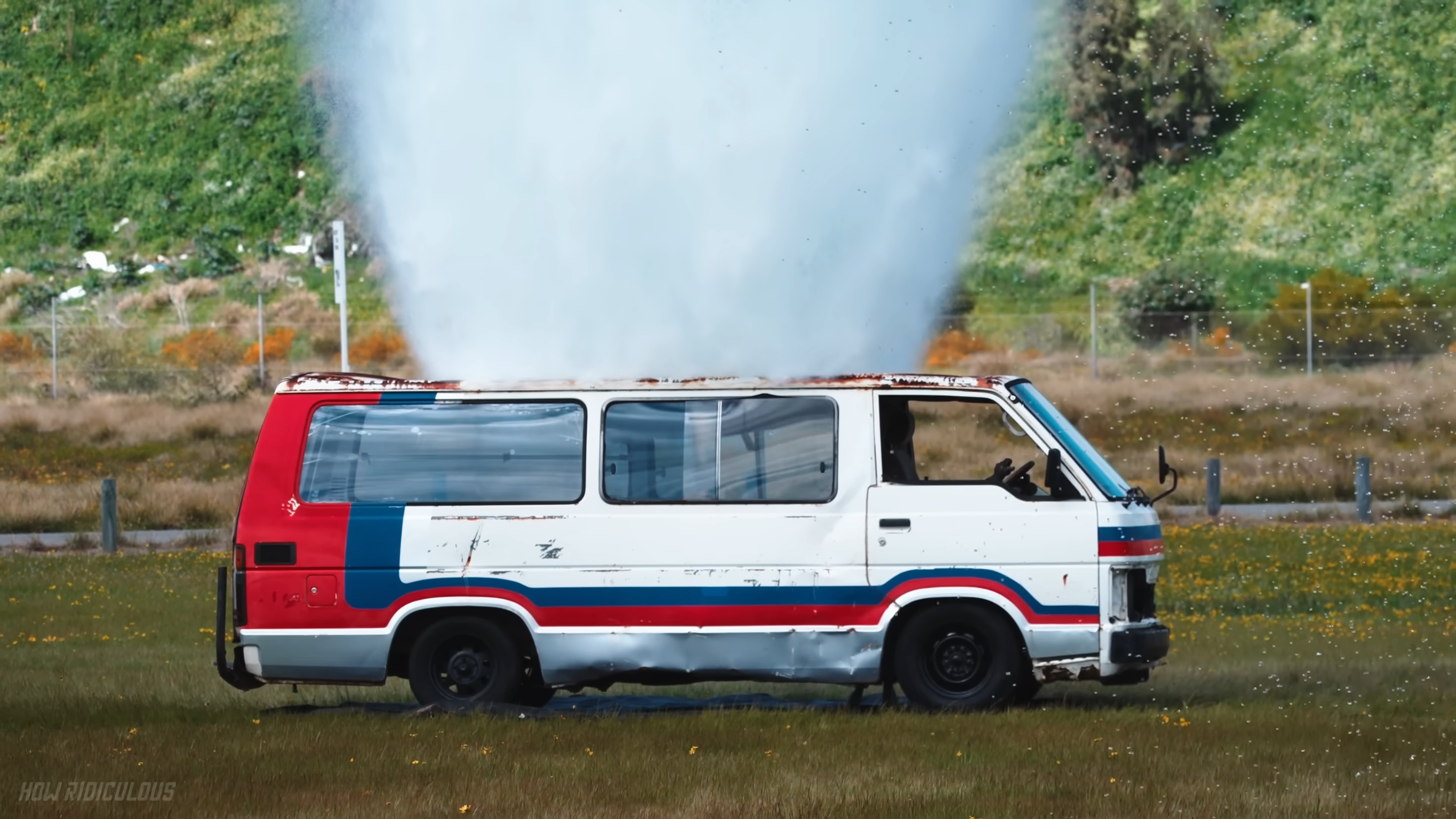 Can 2 tons of water crush this truck?