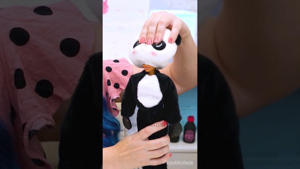 Panda Barbie cutie reveal 🐼