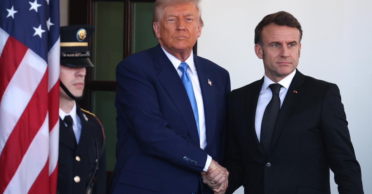 Trump to meet Macron for Versailles palace dinner after G7 gathering