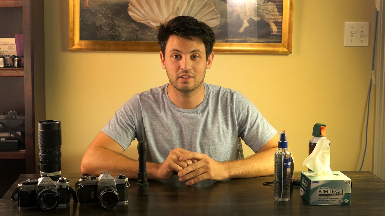 How to properly clean a lens - film cameras