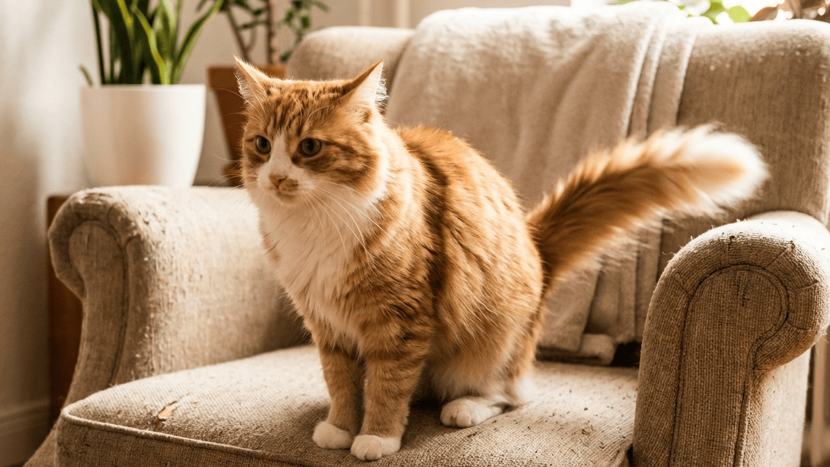 Here's how you can interpret your cat's tail movements at home