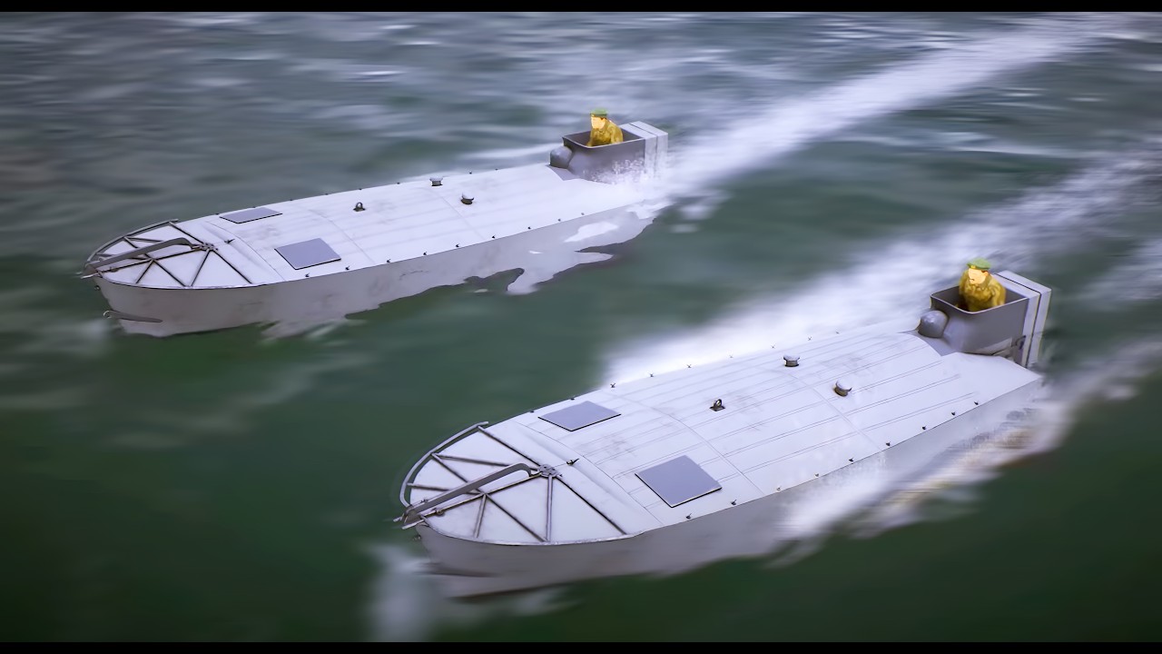 They looked like tourist boats – until they attacked the navy
