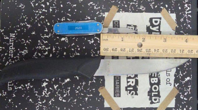 Kitchen knife and Columbine book found in student’s bag at Lennard High ...