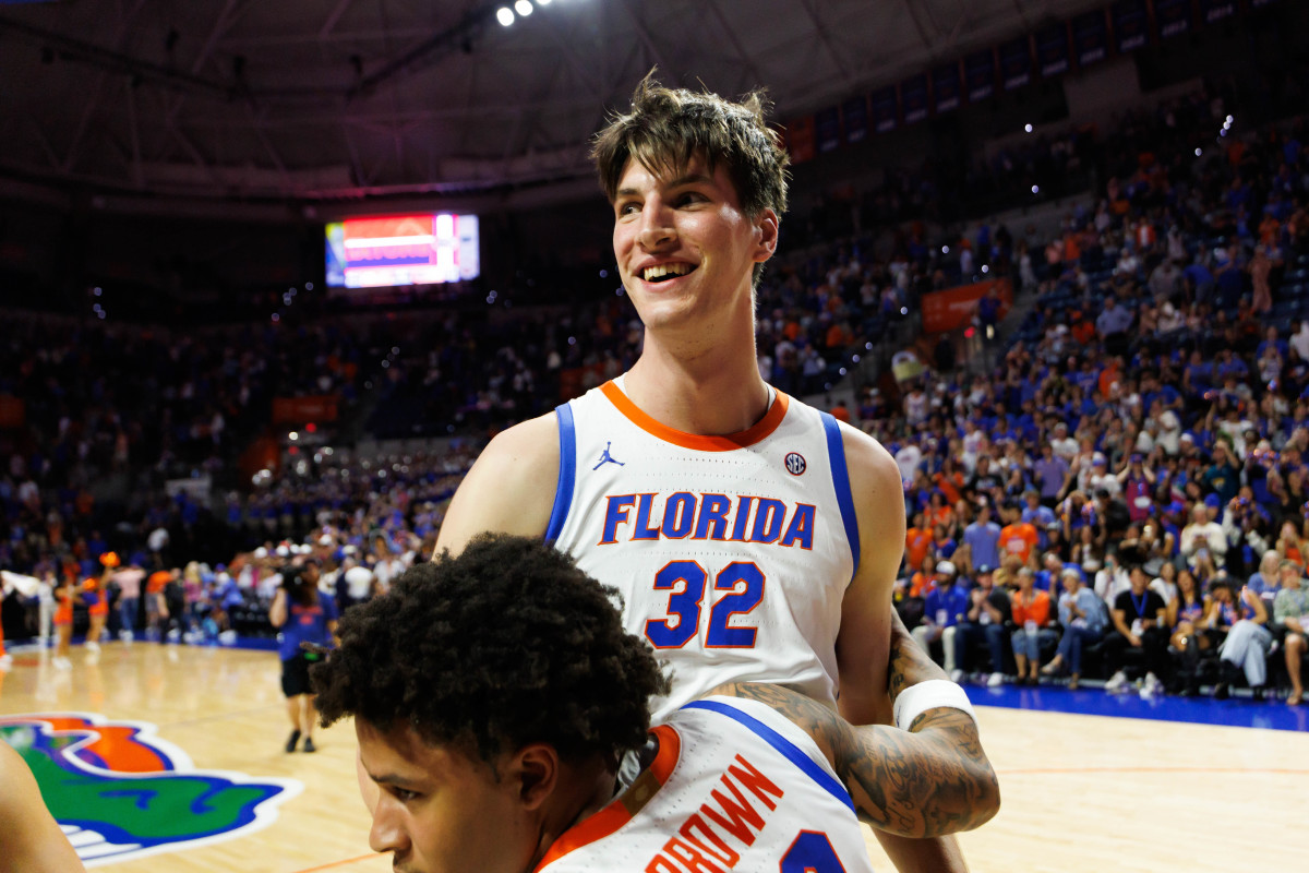 Florida's 7-foot-9 center makes career announcement after NCAA ...