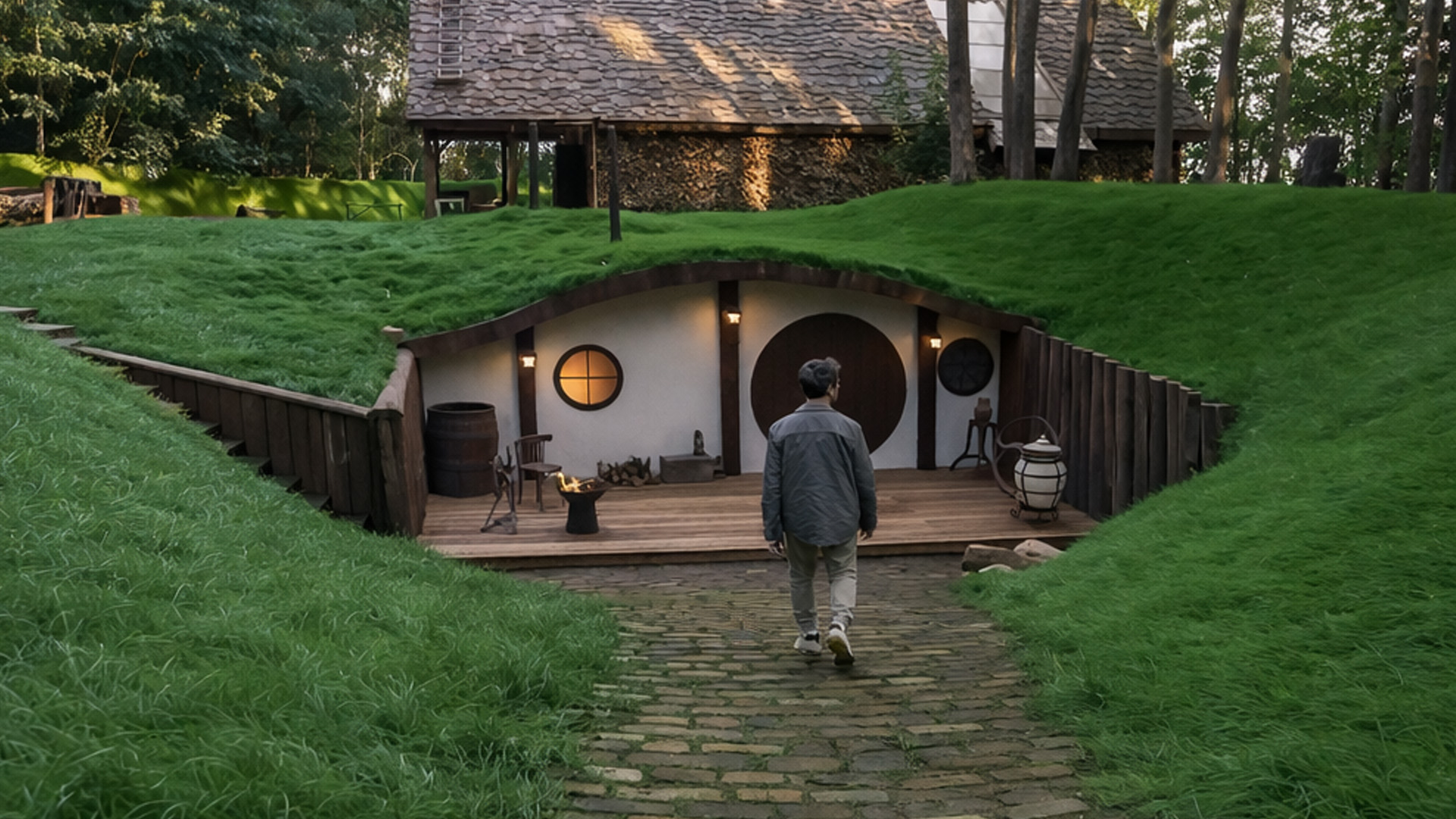Building a hidden underground shelter from start to finish