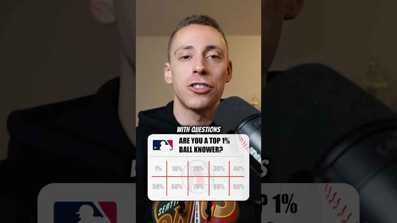 Can we complete the impossible MLB trivia to be a top 1% ball knower?