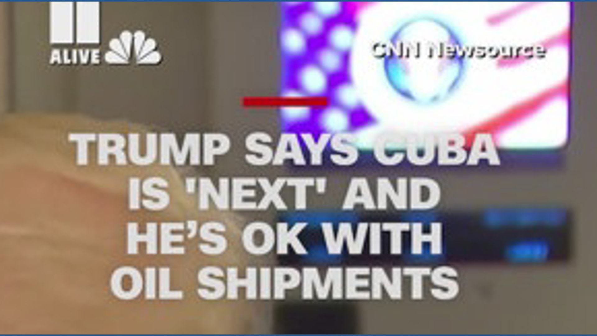 Trump says Cuba is 'next'