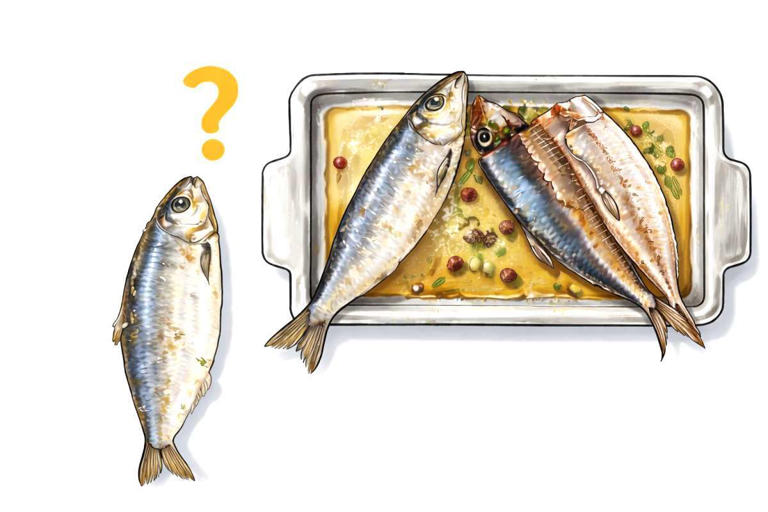 Hur man tar bort sardinben utan att demontera fisken och utan att slösa ...