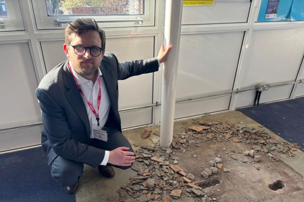 School partially closed with building 'crumbling' leaves MP 'shocked'
