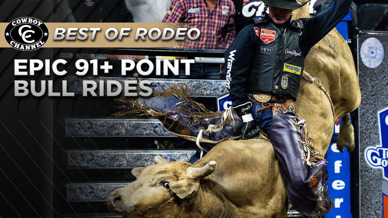 Watch what happens when the arena’s meanest bull attacks - the cowboy ...