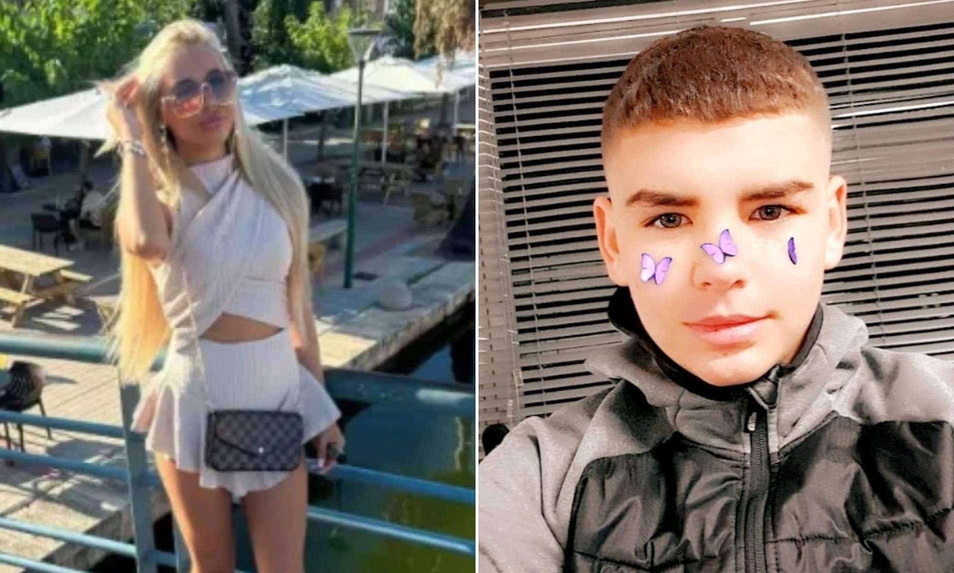 Pictured: Beautician and man accused of stabbing girl, 16, to death in ...
