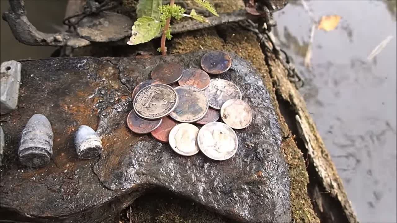 I thought it was just a coin spill - then I realized it may have been ...