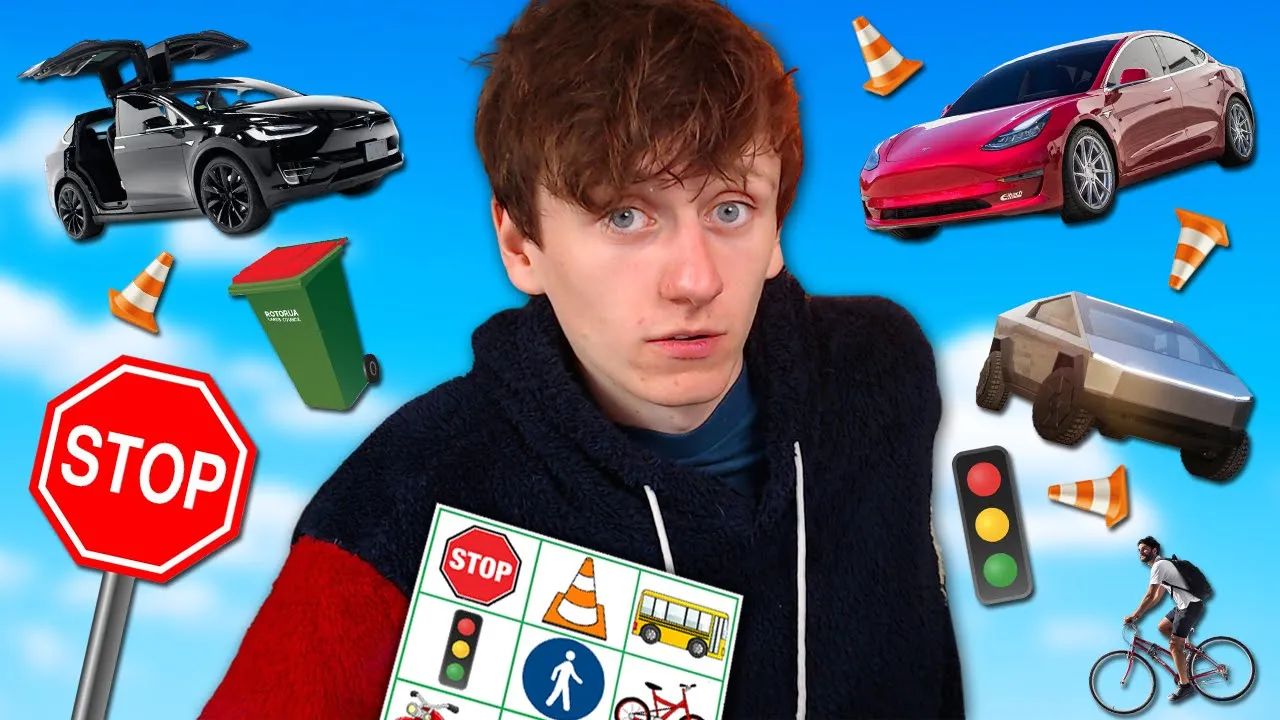 Playing Tesla bingo! Can I find everything?