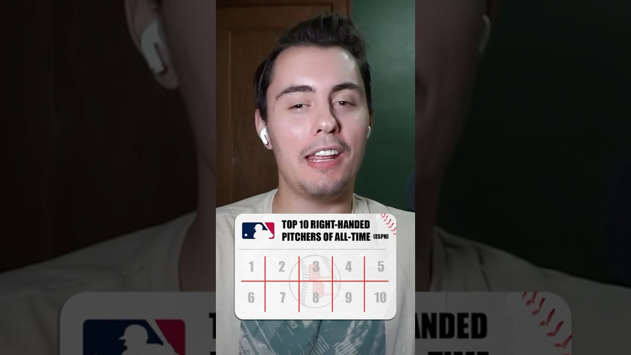 Can we guess the top-ten right-handed pitchers of all-time? #mlb # ...