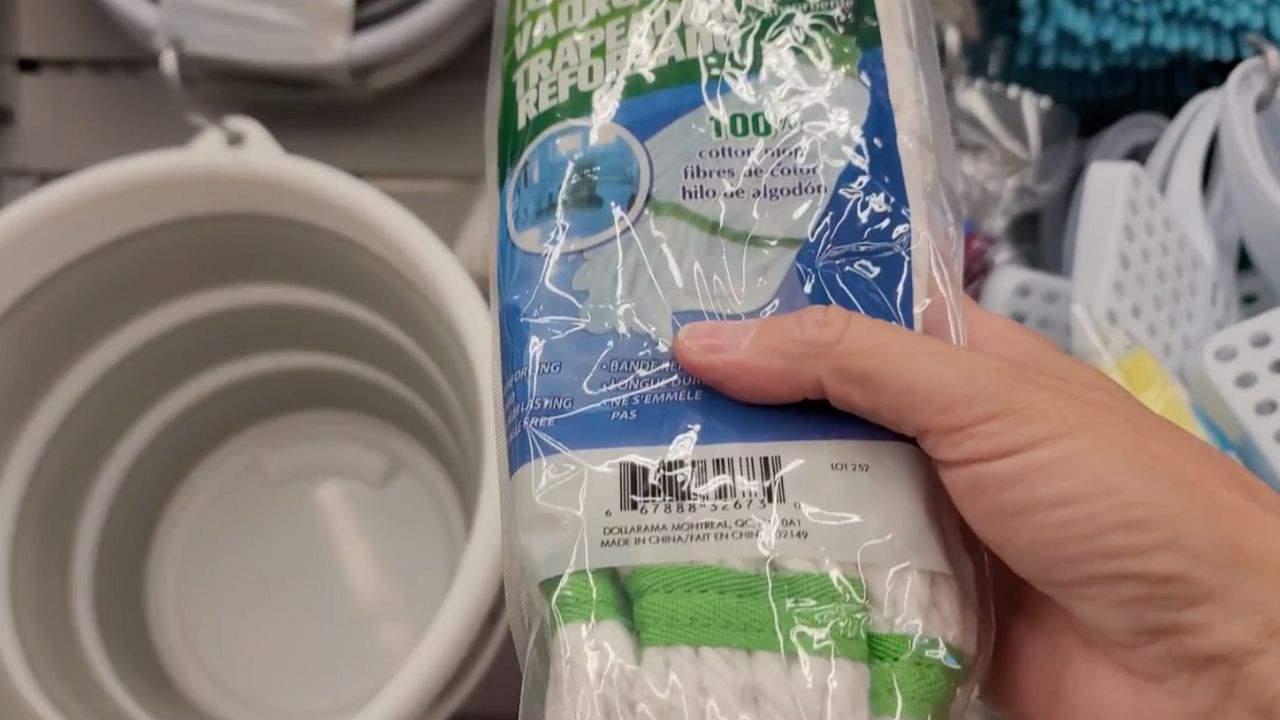 Grab a Dollar Store mop for this genius decor hack!