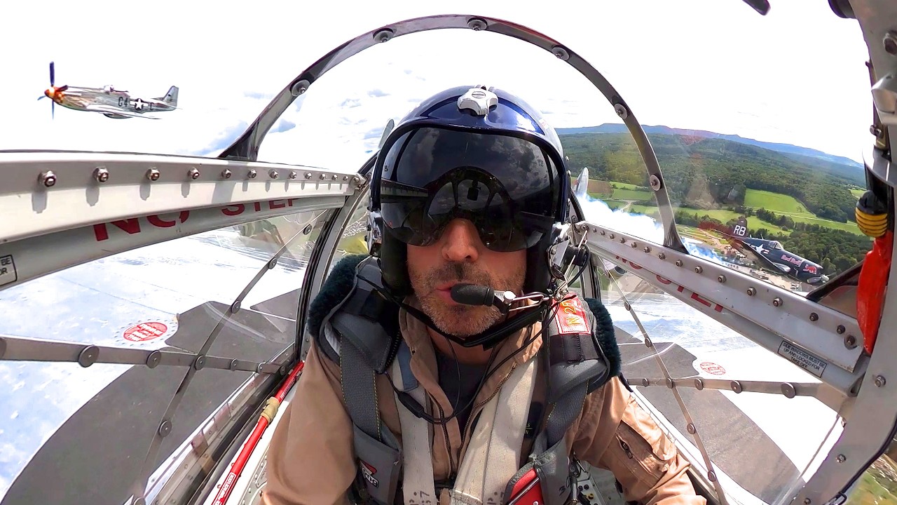 Watch this fighter pilot fly in tight formation - "It feels unreal up ...