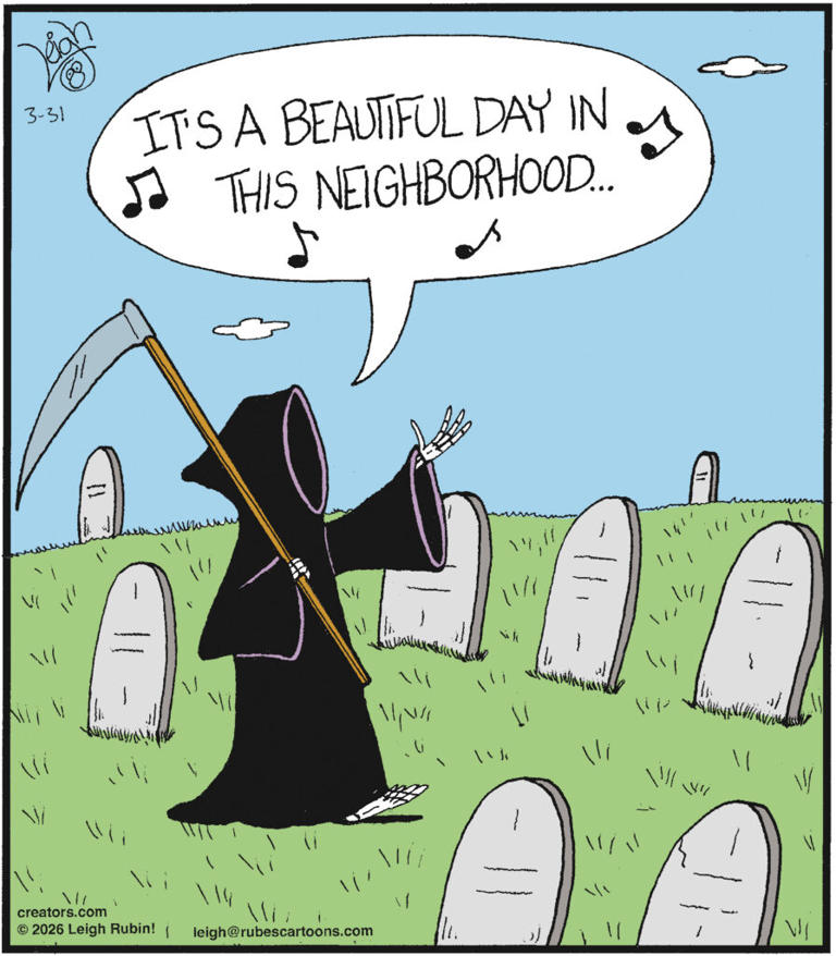 The best of 'Rubes' comics by Leigh Rubin