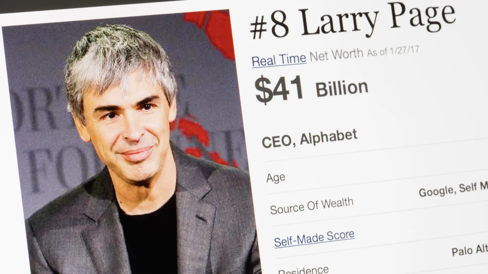 Larry Page leaves California for Florida as billionaire tax vote nears