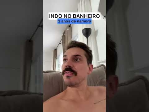 Indo no banheiro