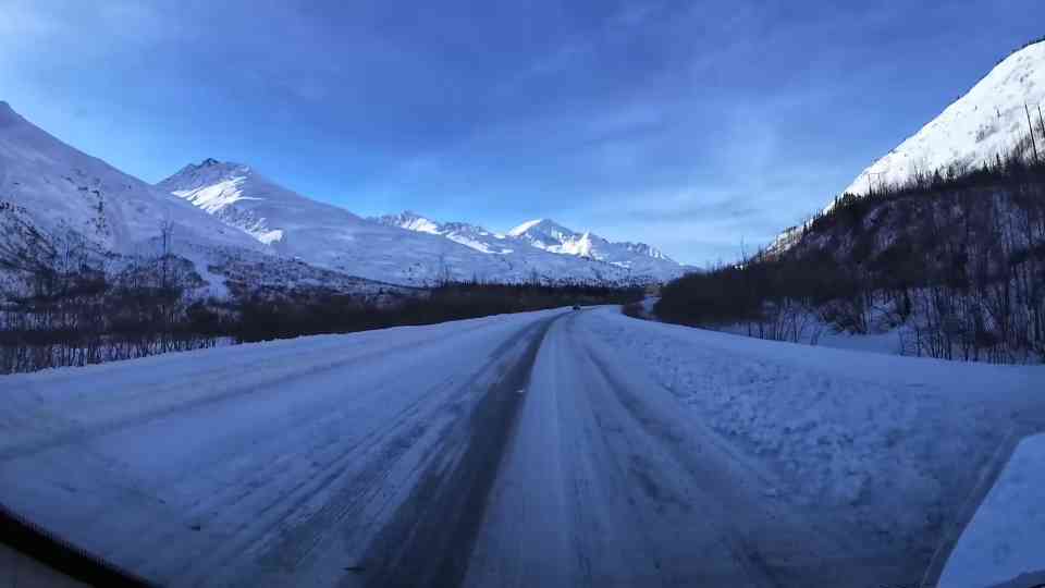 12 foot walls of ice: How Alaska’s most dangerous highway stays open
