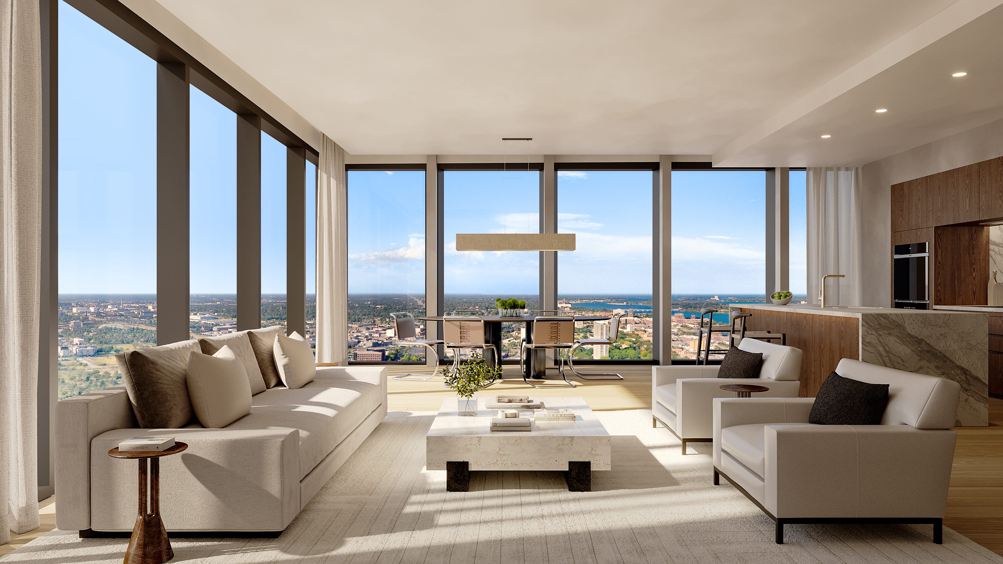 Hudson’s Detroit tower luxury condos begin presales. Here's the ...