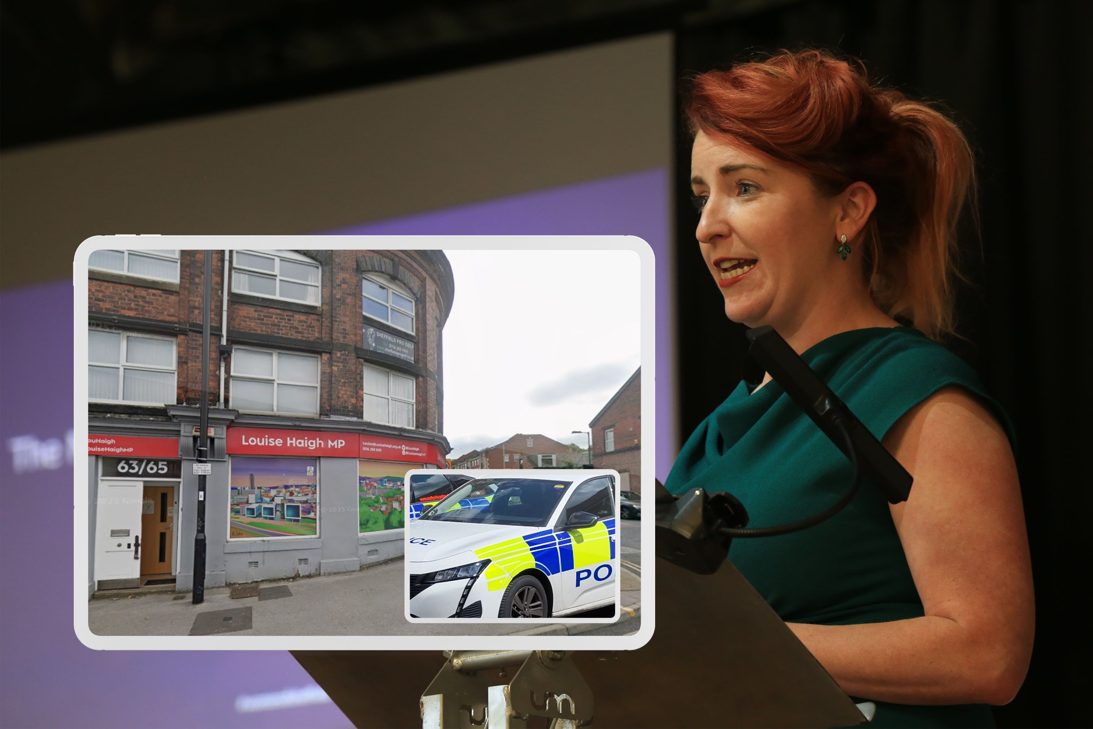 Police incidents reported at Sheffield MP Louise Haigh's office before ...