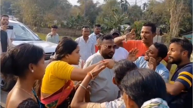 'Bimal Bora go back' slogans rock Tingkhong campaign, BJP workers face ...