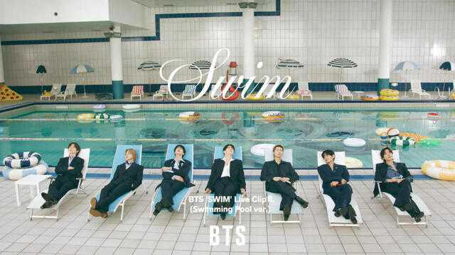 BTS unveils playful 'Swim' swimming pool version, captivating fans ...
