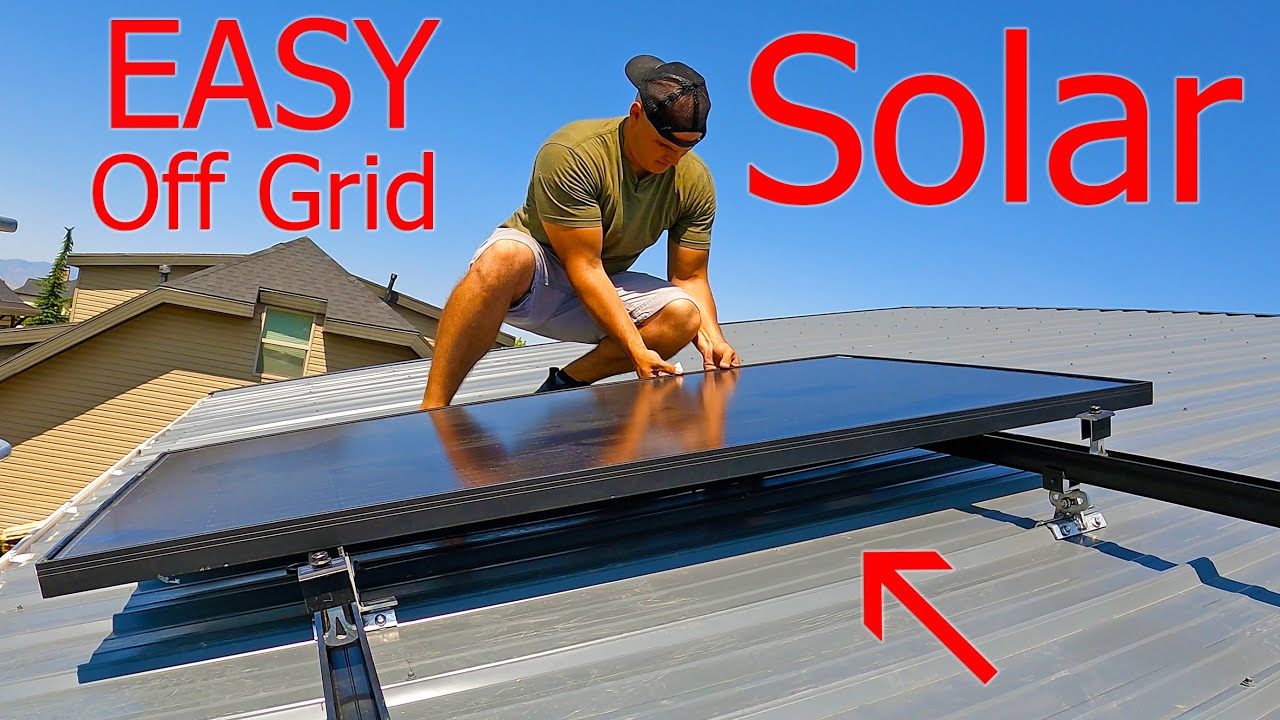 I built an off-grid solar battery! ☀️🔋