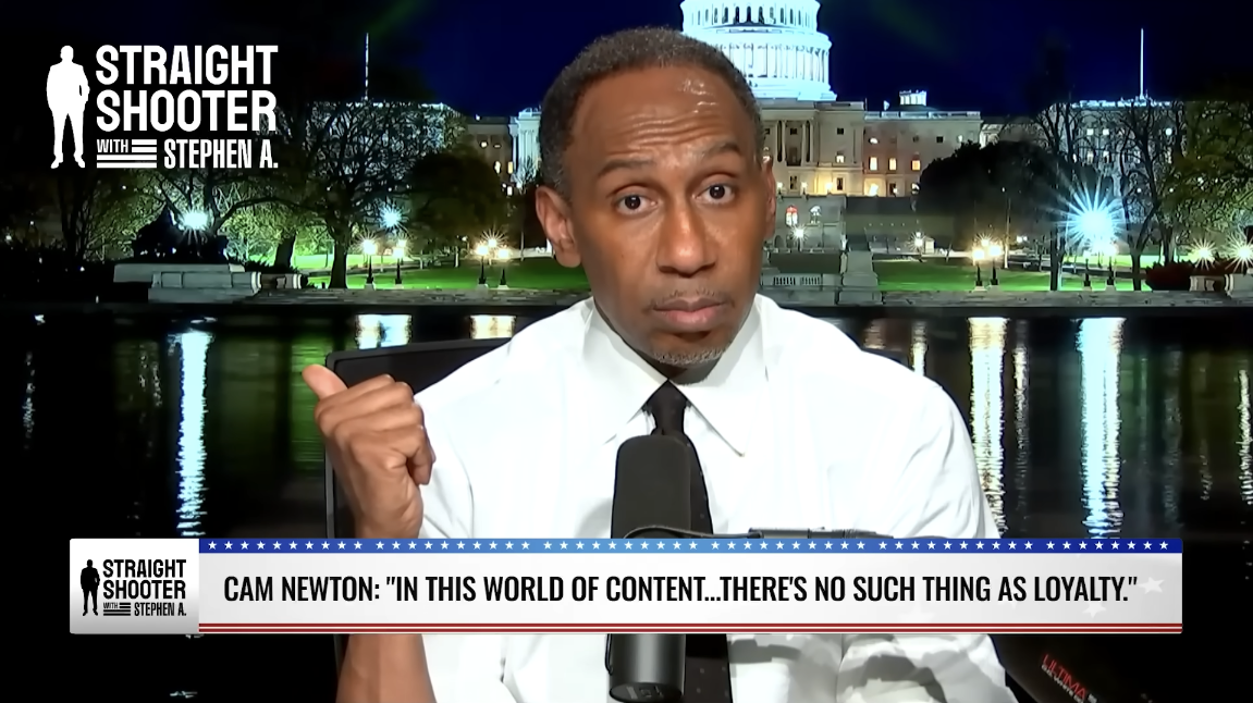 Stephen A Smith reveals Cam Newton's future at ESPN amid feud