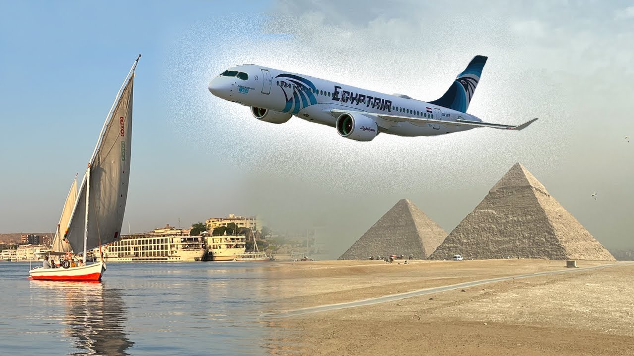 Egypt for the first time: Egyptair, Nile, pyramids, and more!